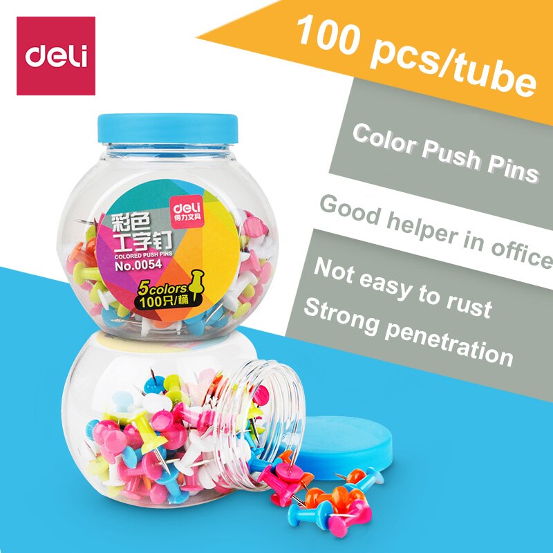 Deli color push pin push pin cork board message bo... – Vicedeal