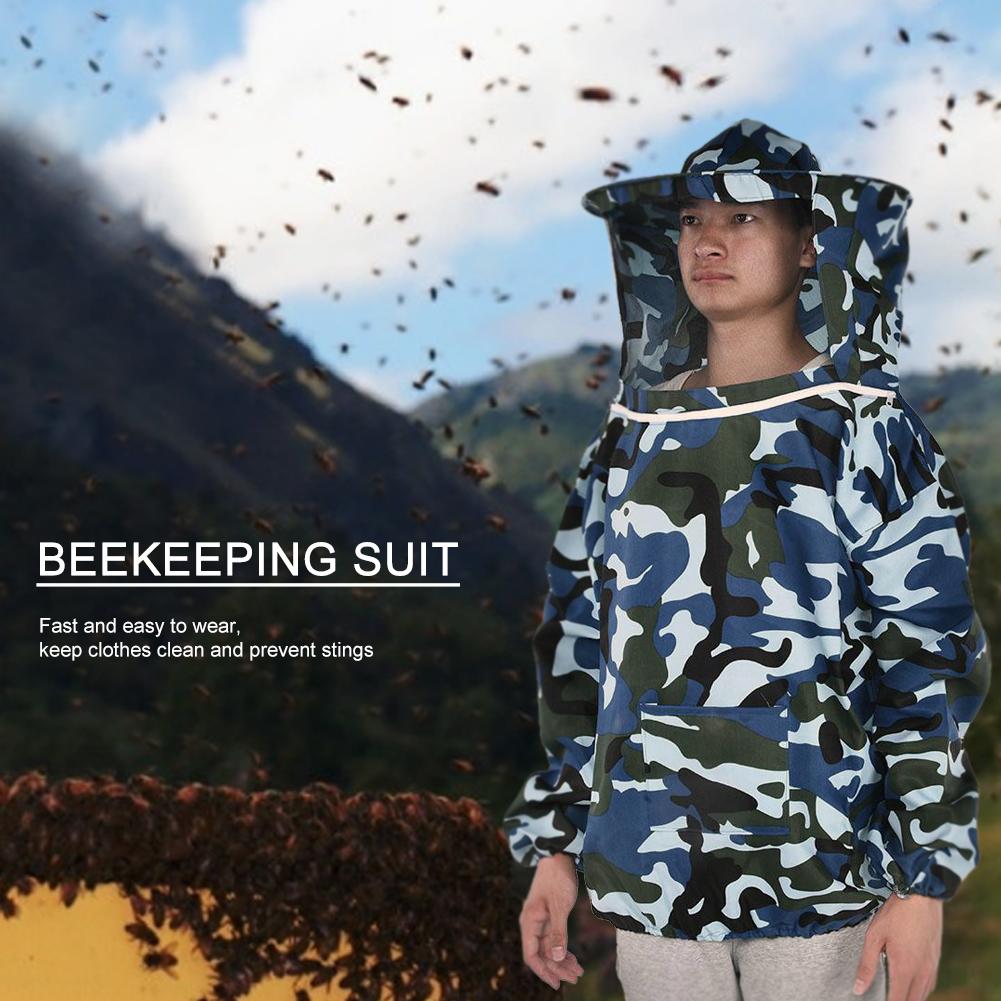 Cotton Full Body Beekeeping Clothing Veil Hood Hat... – Grandado