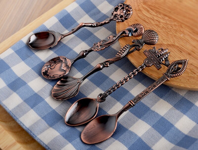 ZLAR Coffe Tea Dessert Spoon Stainless Steel Class... – Grandado