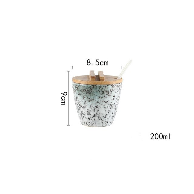 Japanese Style Ceramic Seasoning Pot Porcelain Pep... – Vicedeal