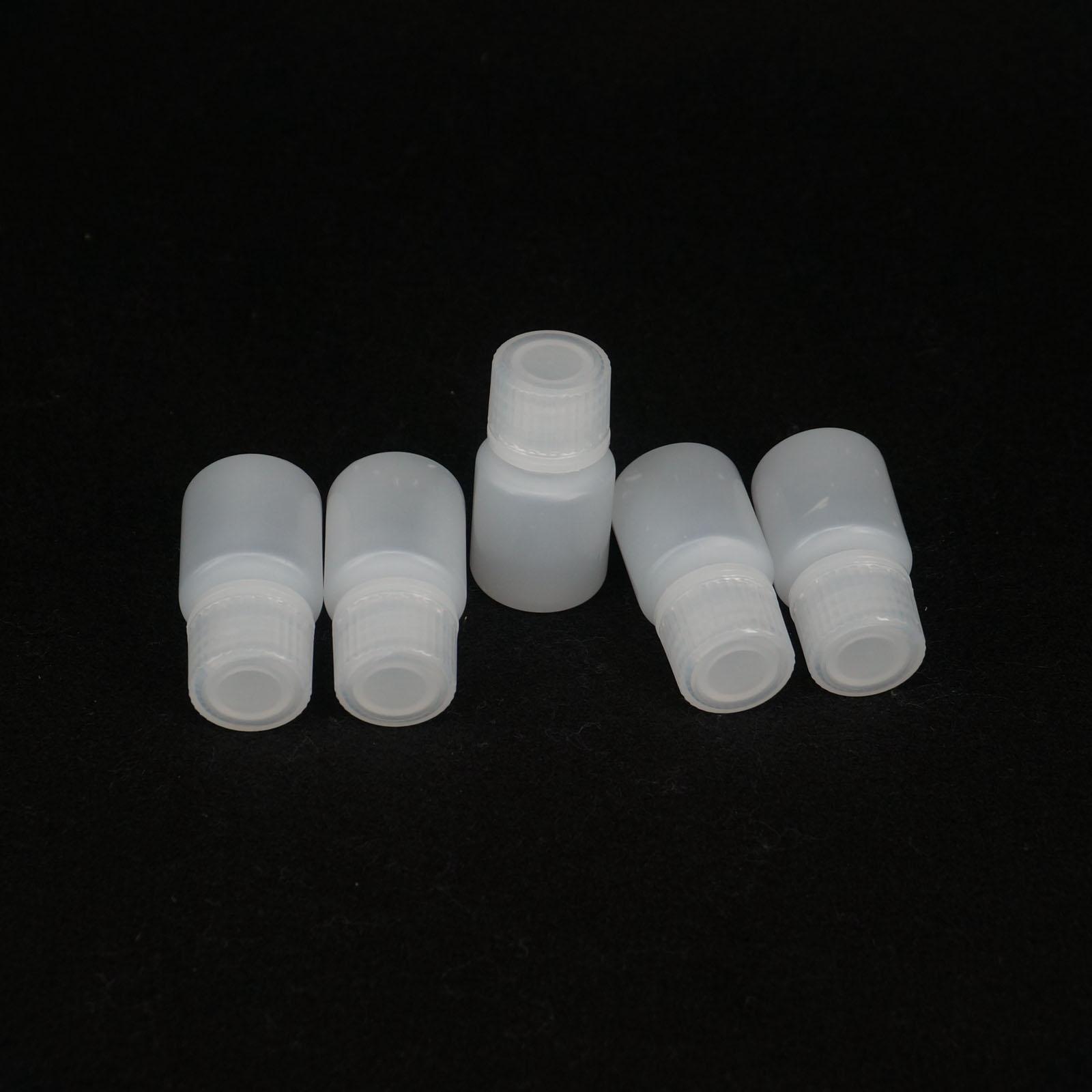 Lot5 15ml White PP Plastic Cylindrical Chemical Co... – Vicedeal