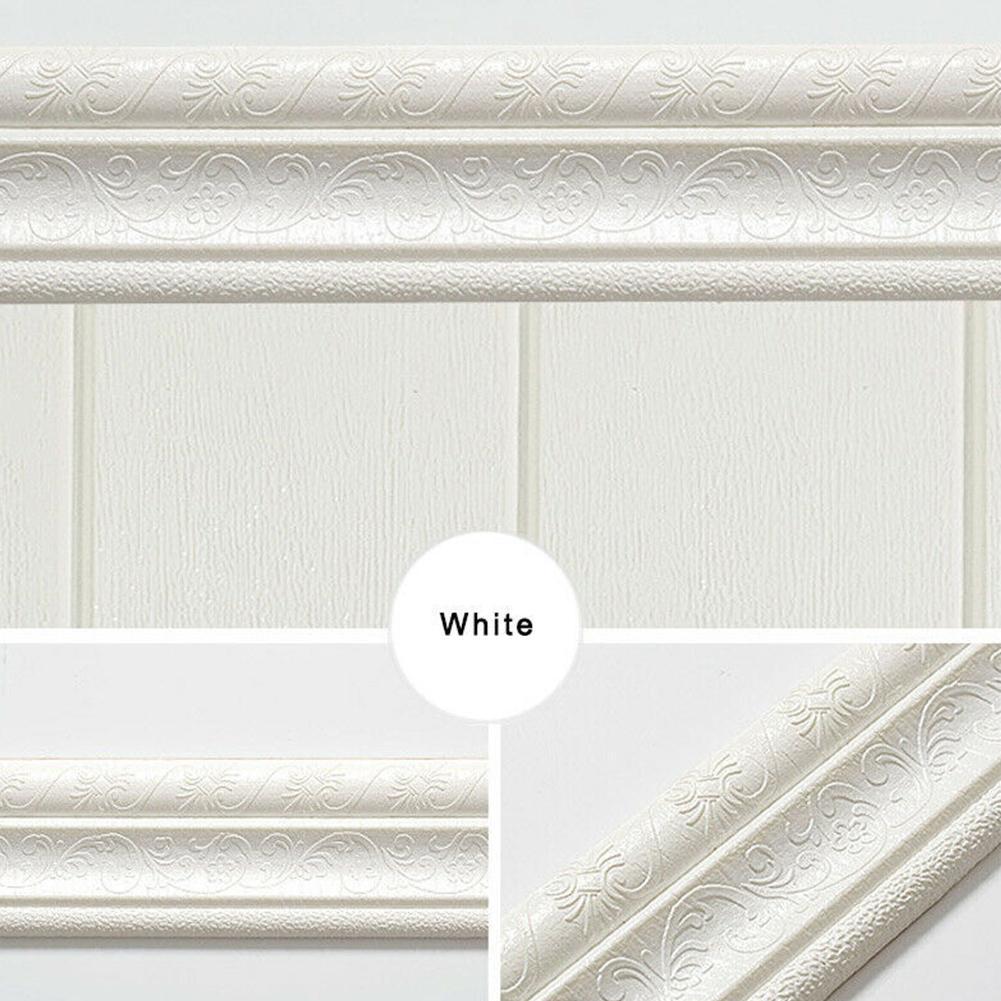 3D Wall Trim Line Skirting Border Self Adhesive Wa... – Grandado