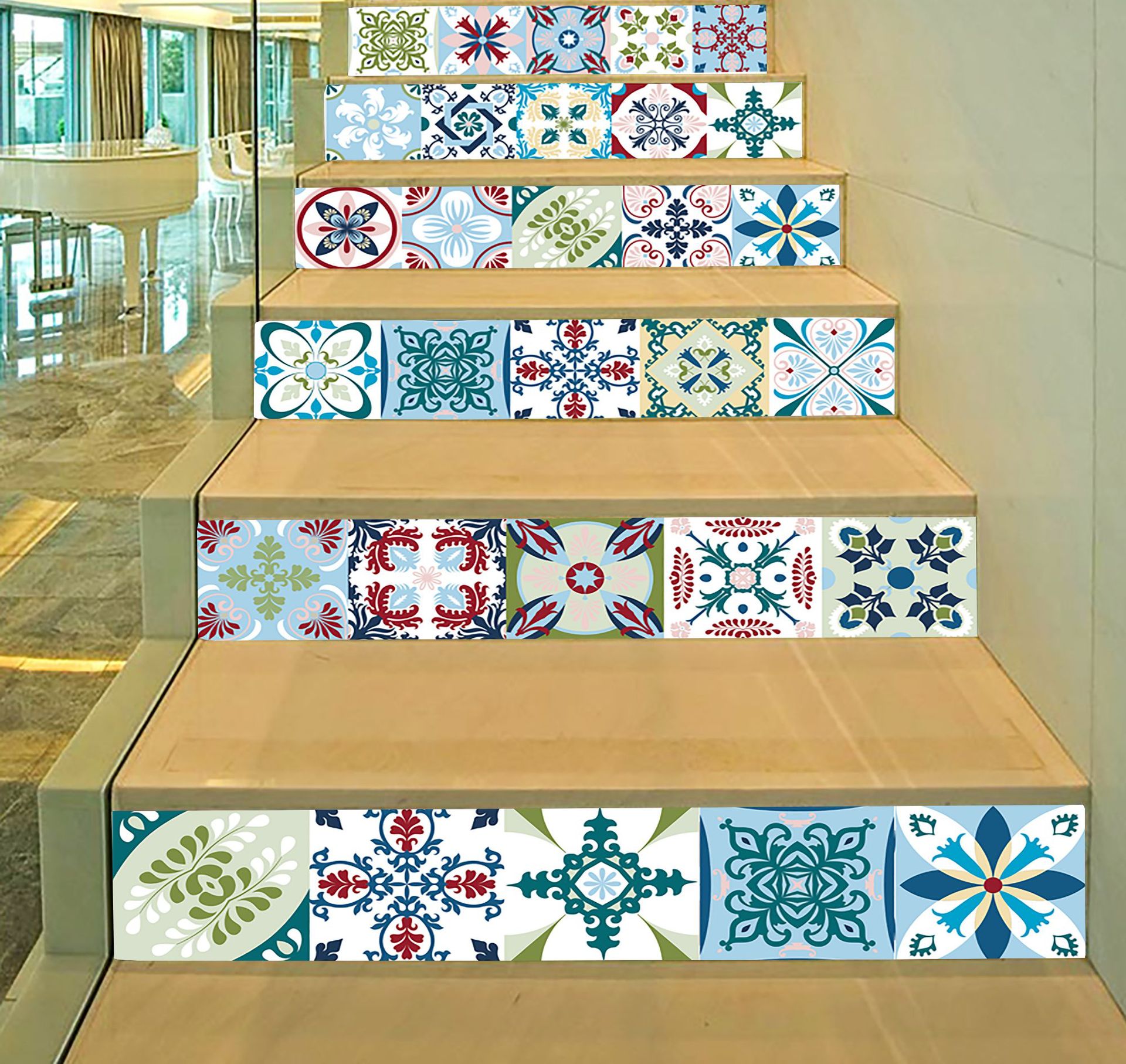 Self Adhesive Stairway Decal Stickers Staircase St... – Grandado