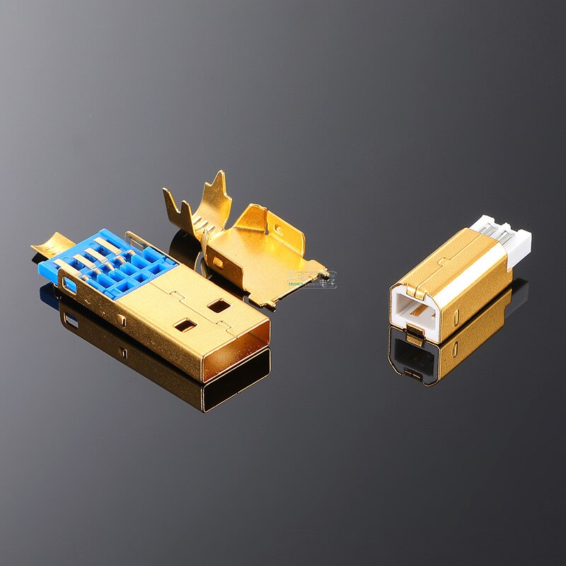 1Pcs Taiwan MPS gold-plated USB interface male 2.0... – Grandado
