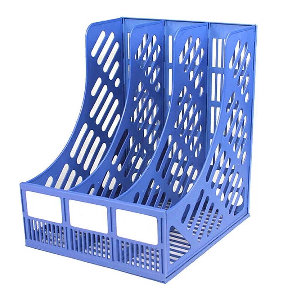 File Storage Shelf Book Stand Desktop Office Iron ... – Vicedeal