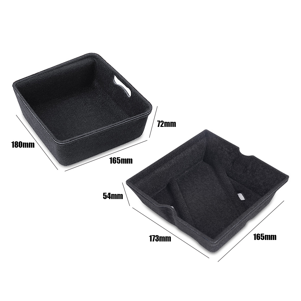 Car Center Console Flocking Organizer Containers f... – Grandado