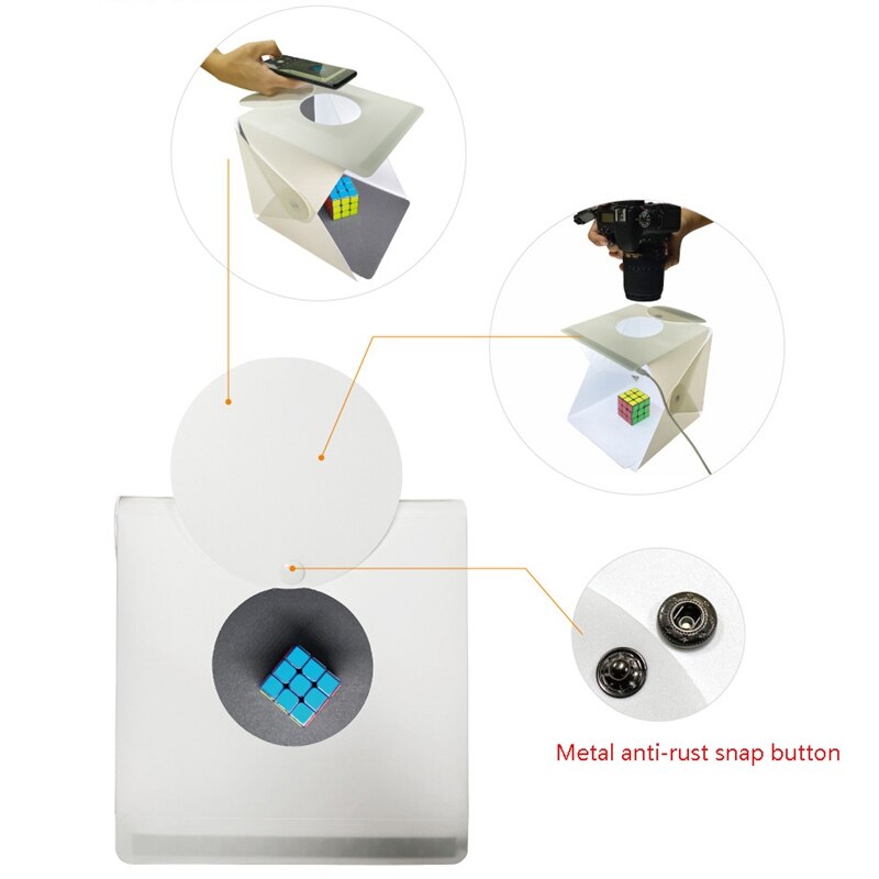 20CM Photography Photo Portable Folding Lightbox S... – Grandado