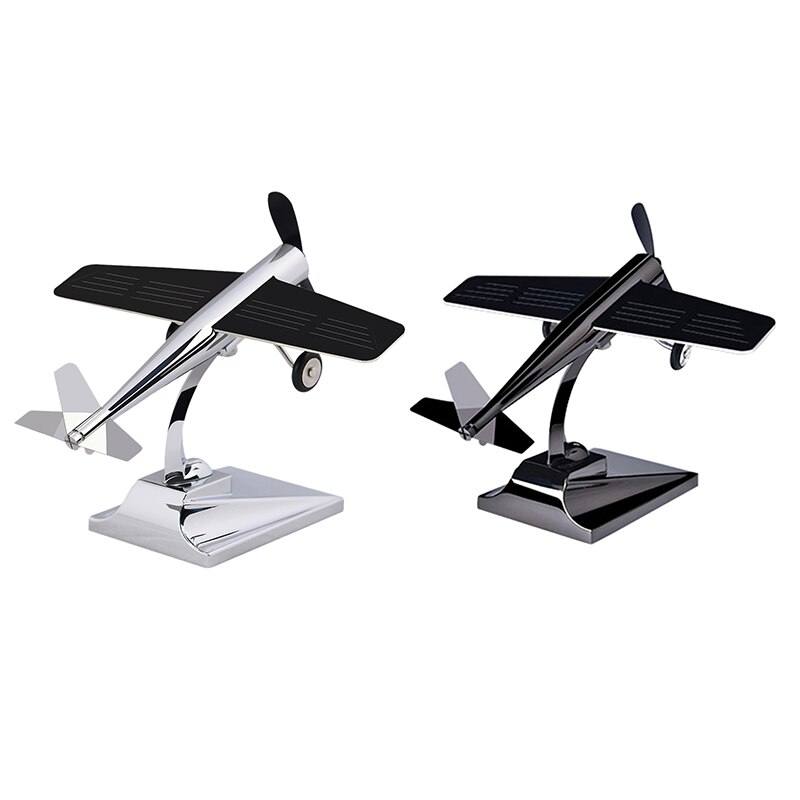 Solar Auto Decoratie Energie Vliegtuigen Model Sol... – Vicedeal