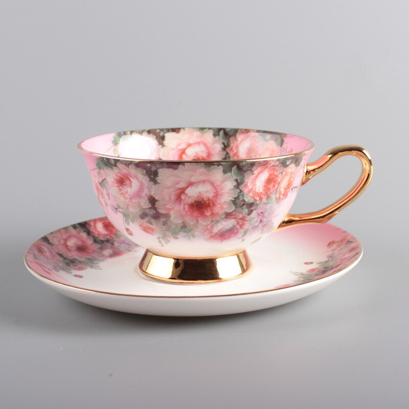 Coffee cup afternoon tea lovers cup bone China cof... – Vicedeal