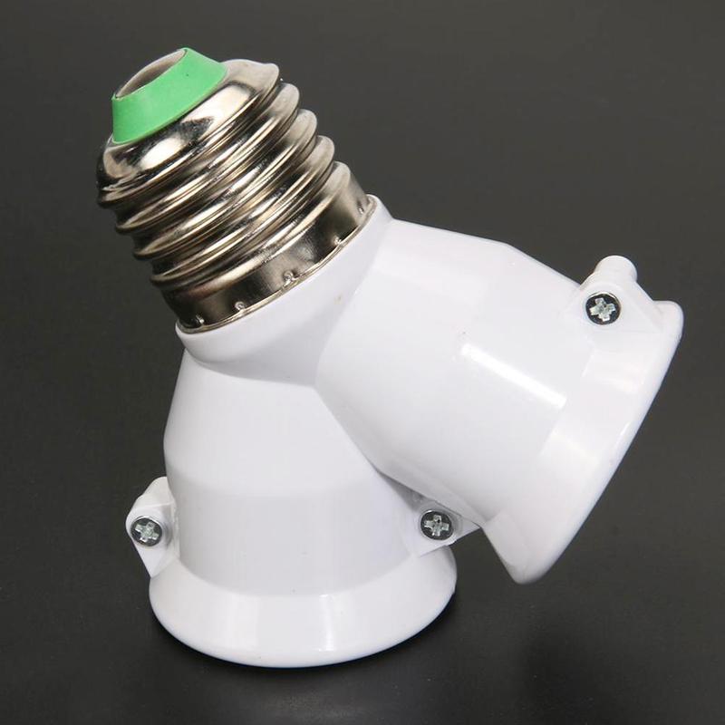 E27 To 2 E27 Lamp Holder Converter Socket Y Shape ... – Grandado