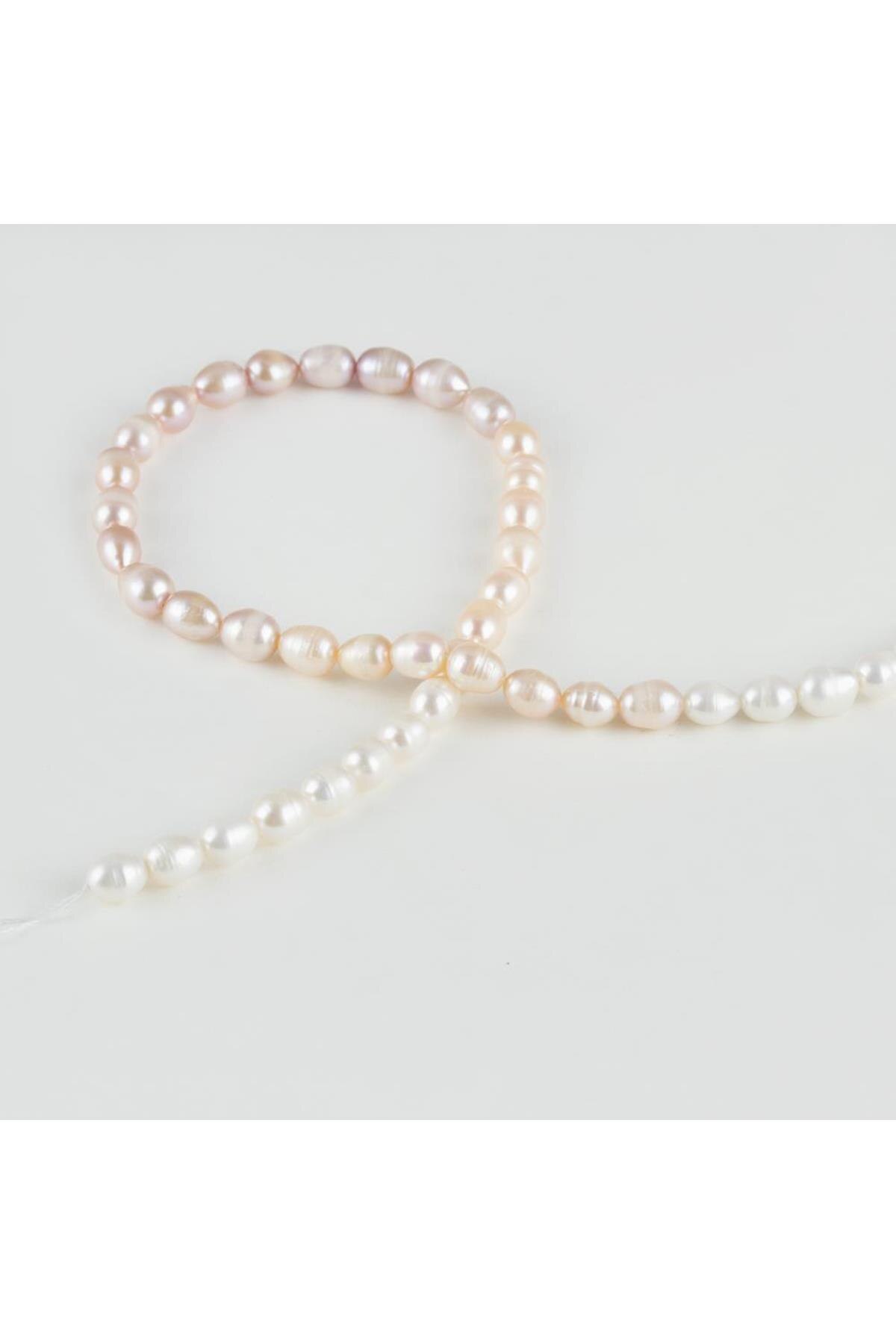 Collectible Parel Steen 8 Mm Kleur: Wit – Vicedeal