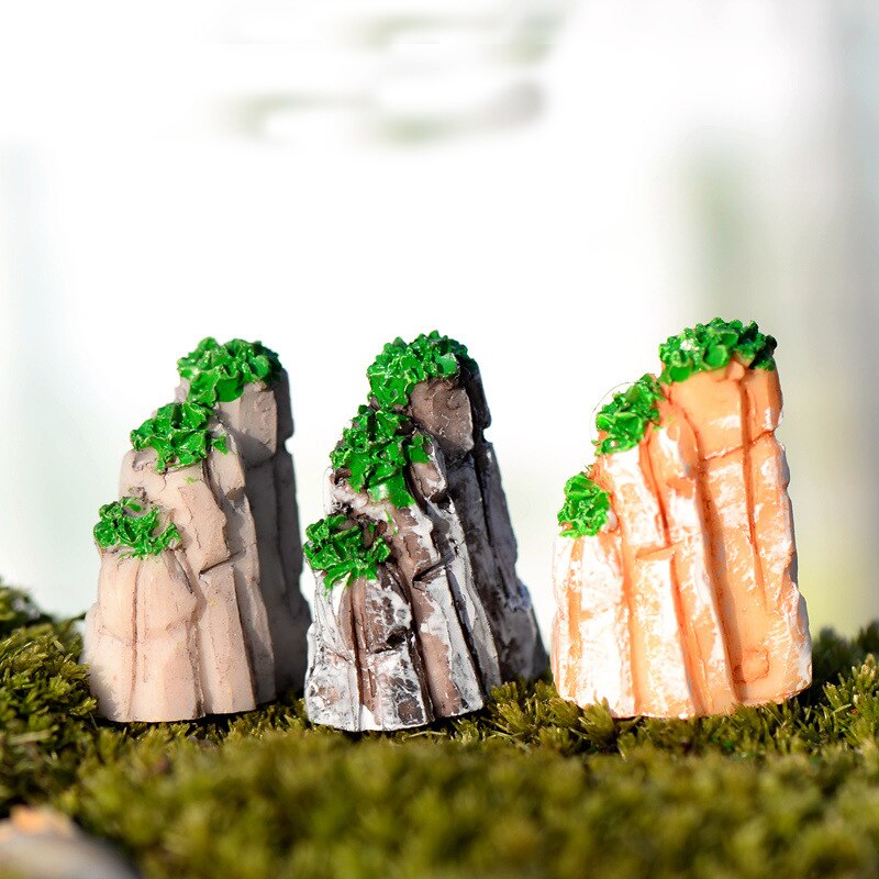 5 stuks mini berg miniatuur speelgoed bonsai ornam... – Grandado