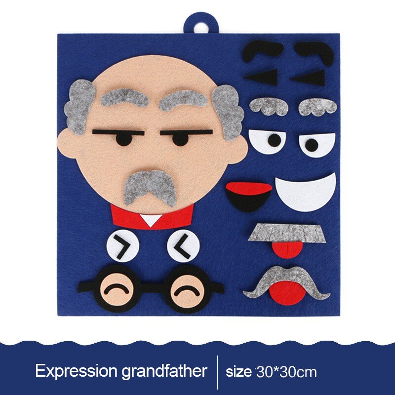 Funny Kids Educational DIY Emotion Facial Expressi... – Grandado