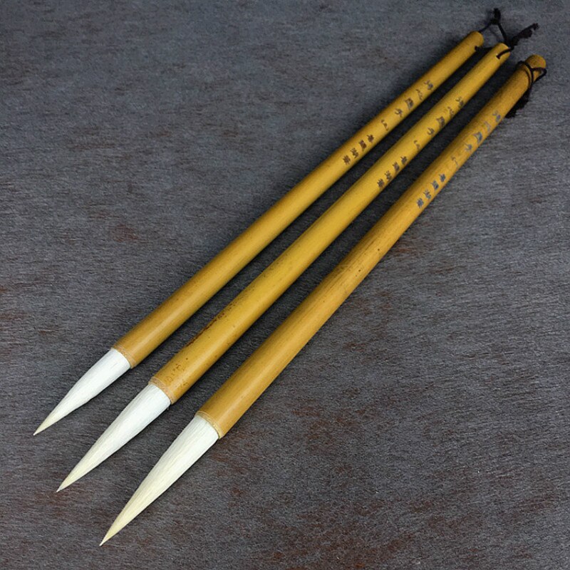 3Pcs/set Woolen Writing Brush Calligraphy Brushes ... – Grandado