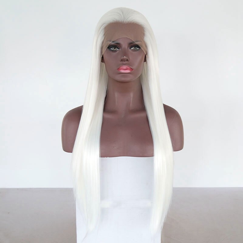 Bombshell Snow White Synthetic Lace Front Wig Glue... – Grandado