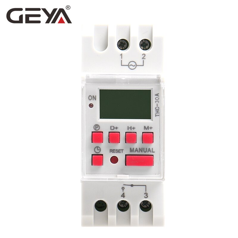 GEYA THC-30A Electric Digital Timer Switch Program... – Vicedeal