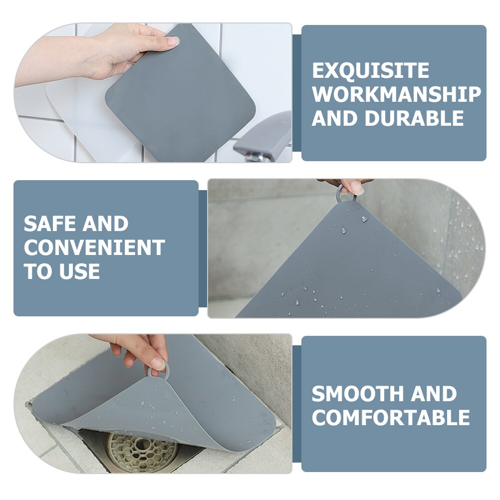2pcs Floor Drain Silicone Covers Sewer Cover Sewer... – Grandado