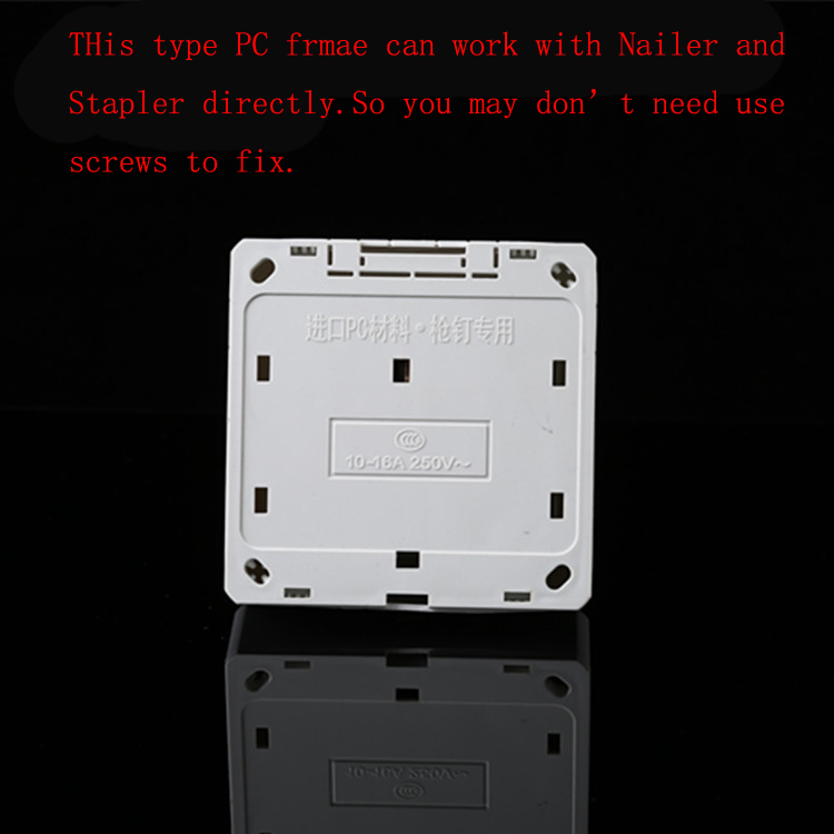 ,KM001EU-W White Surface Mounted 5 pins Wall Socke... – Grandado