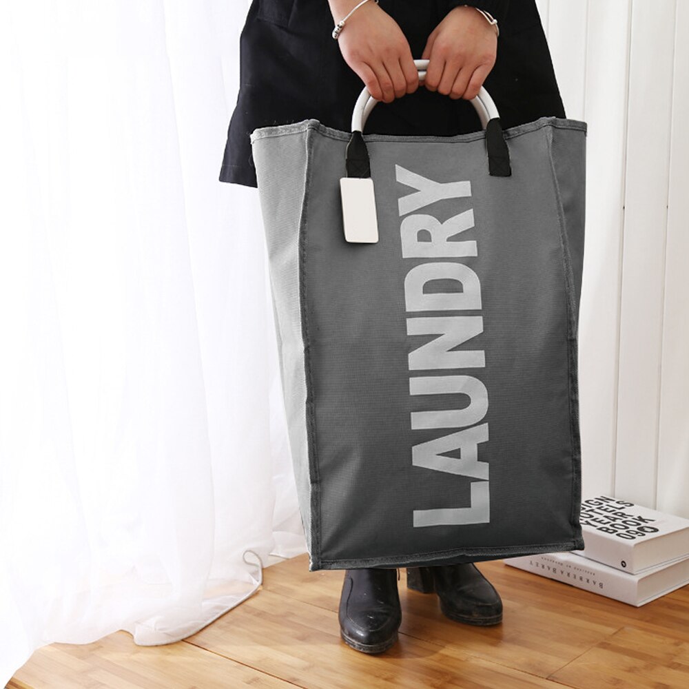 Waterproof Laundry Basket Dirty Clothes Hamper Fol... – Grandado