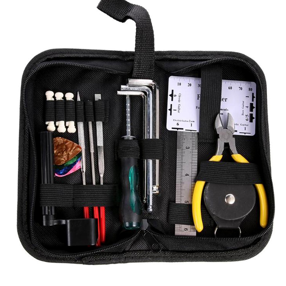 Guitar Tool Kit Repairing Maintenance Tools String... – Grandado
