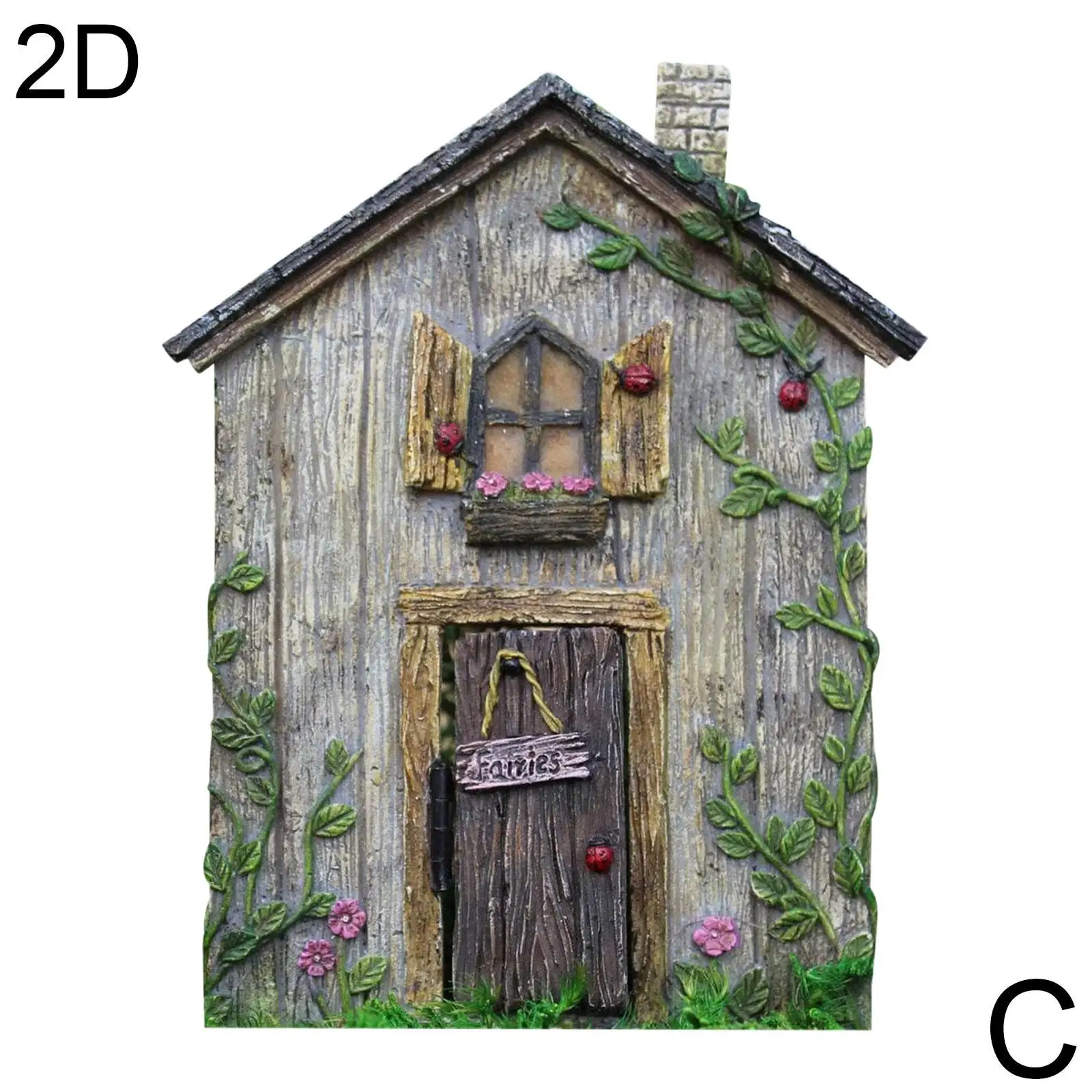 Miniatyr fe-gnom dørfigurer alv hjem til hagekunst... – Vicedeal