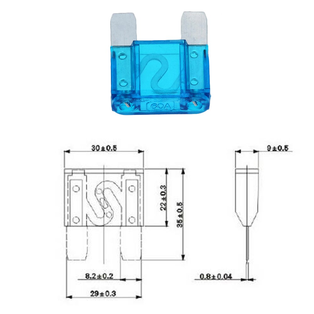 29mm Truck Auto Big size Blade Fuse 20A 30A 40A 50... – Vicedeal