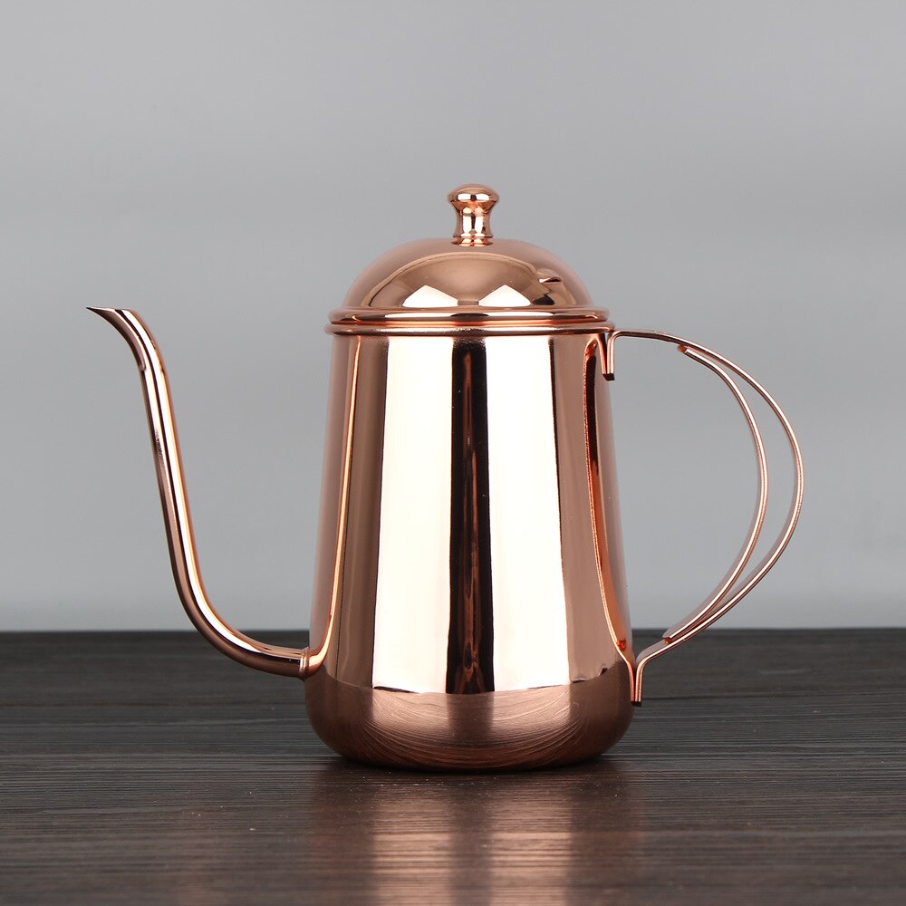 304 stainless steel coffee pot, rose gold drip, lo... – Grandado
