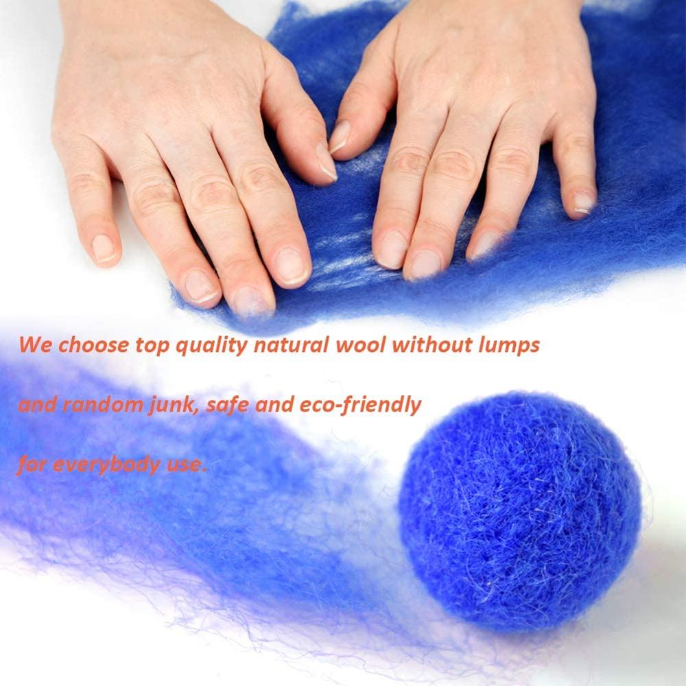 LMDZ 36 Colors Wool Roving,(5g/Color) Wool Roving ... – Grandado