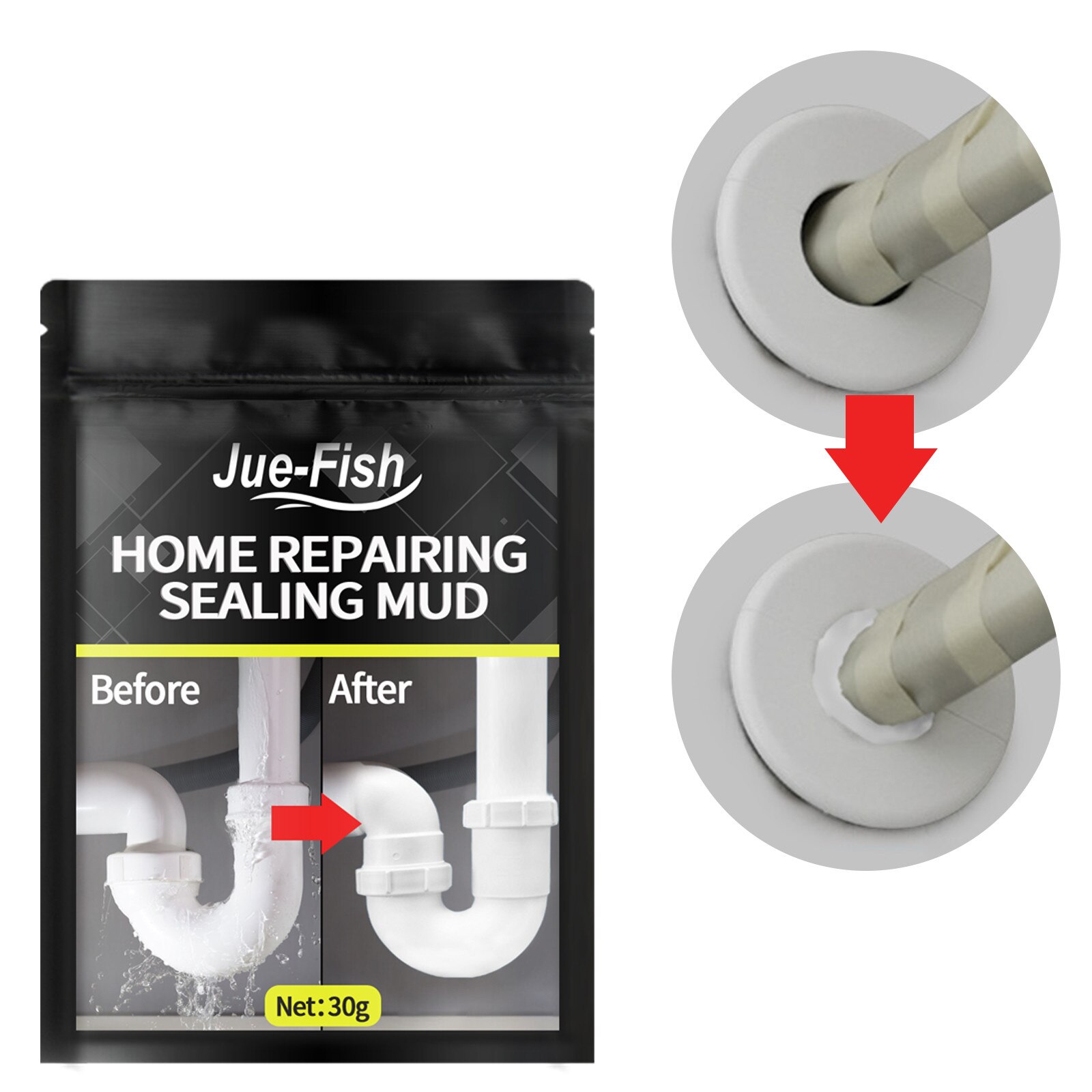 Home Repairing Sealing Mud, Waterproof Cement, Til... – Grandado