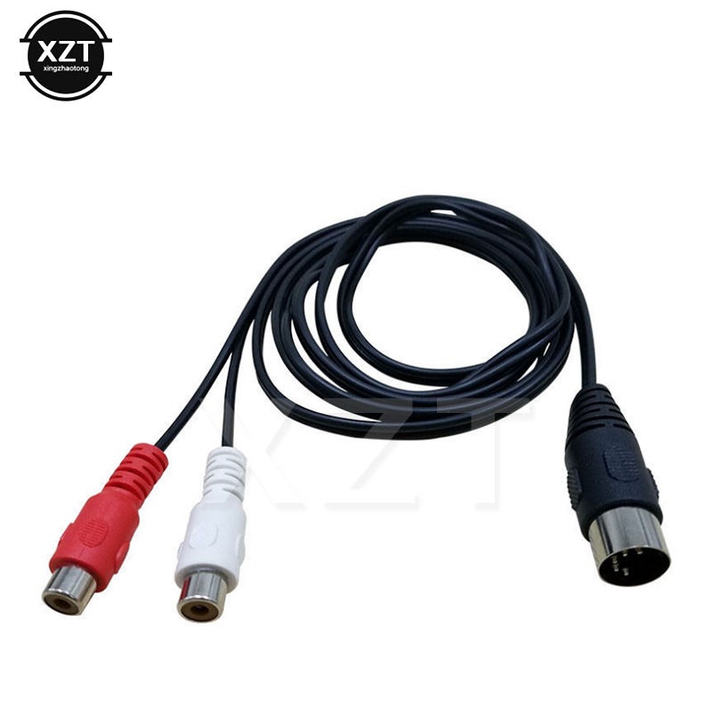 5 Your Jack Din 5P Male to 2RCA Female Cables Male... – Grandado