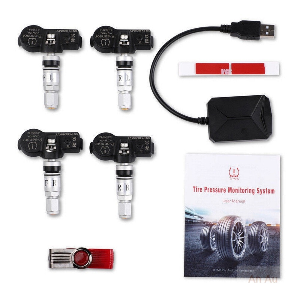 USB Android TPMS Tire Pressure Monitoring System D... – Grandado