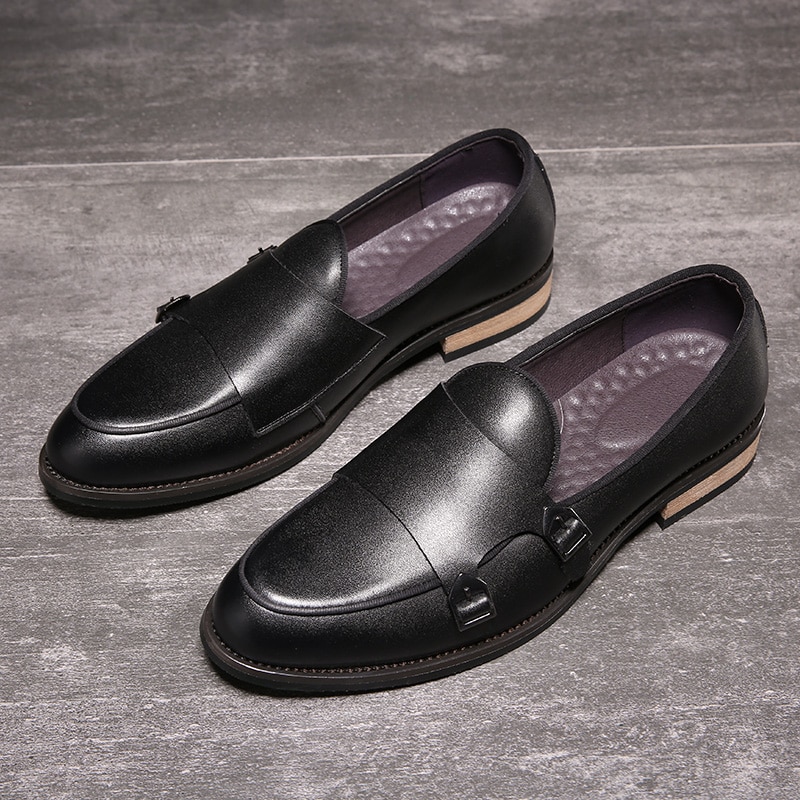 Autumn Men Shoes Leather Men Dress Shoes Luxury Me... – Grandado