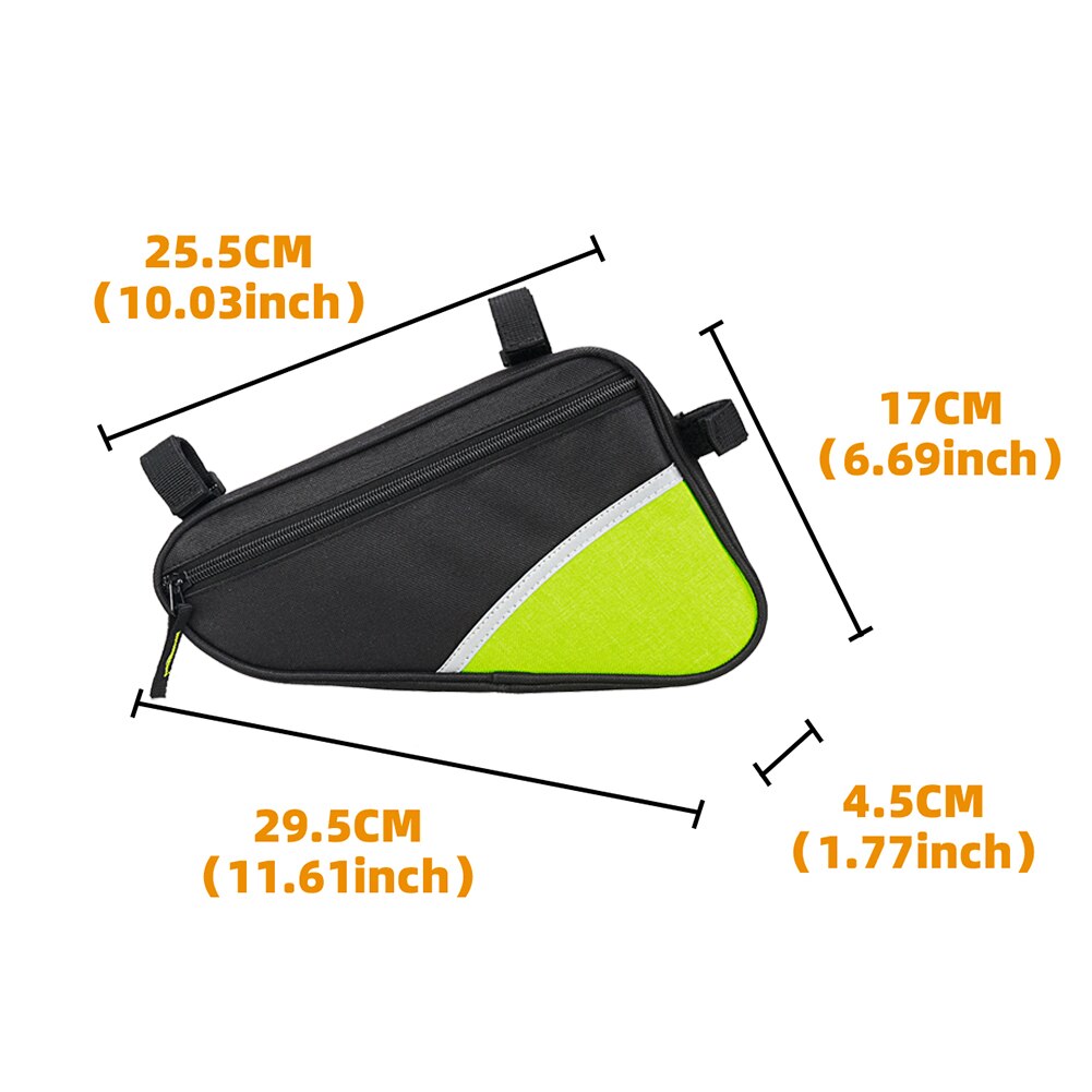 Bicycle Bag Mountain Zipper Double Reflective Road... – Vicedeal