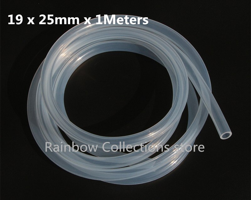 19*25mm 1Meters/lot Transparent silicone tube Sili... – Grandado
