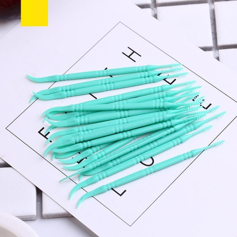300 st 2 -vägs interdentalborste tandpetare plast ... – Grandado