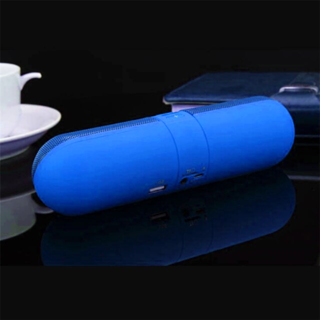 Portable Capsule Bluetooth Speaker Wireless HIFI L... – Grandado