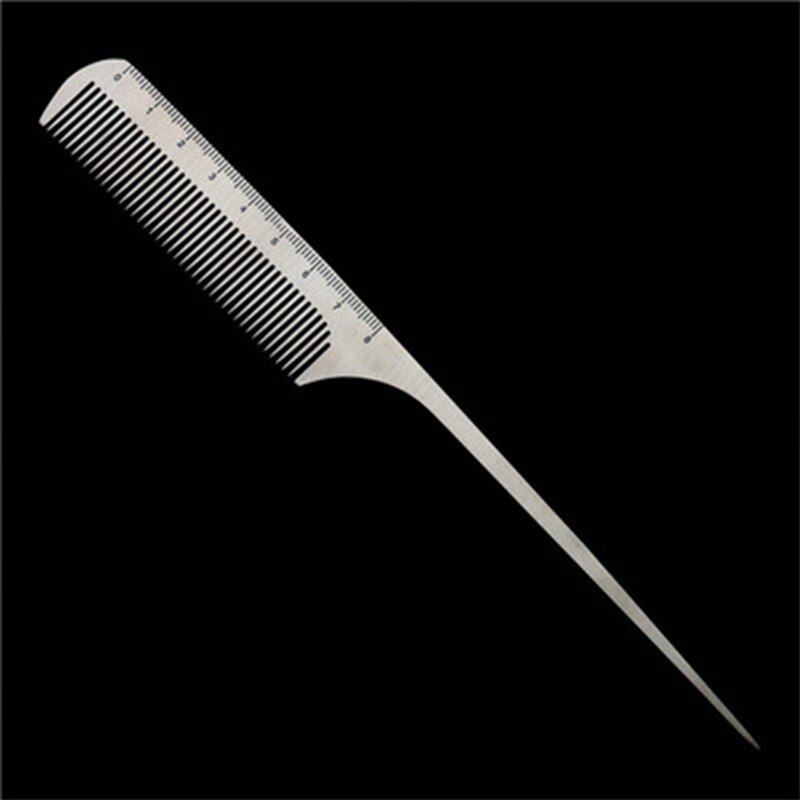 Titanium steel comb ultra-thin metal hair cutting ... – Grandado