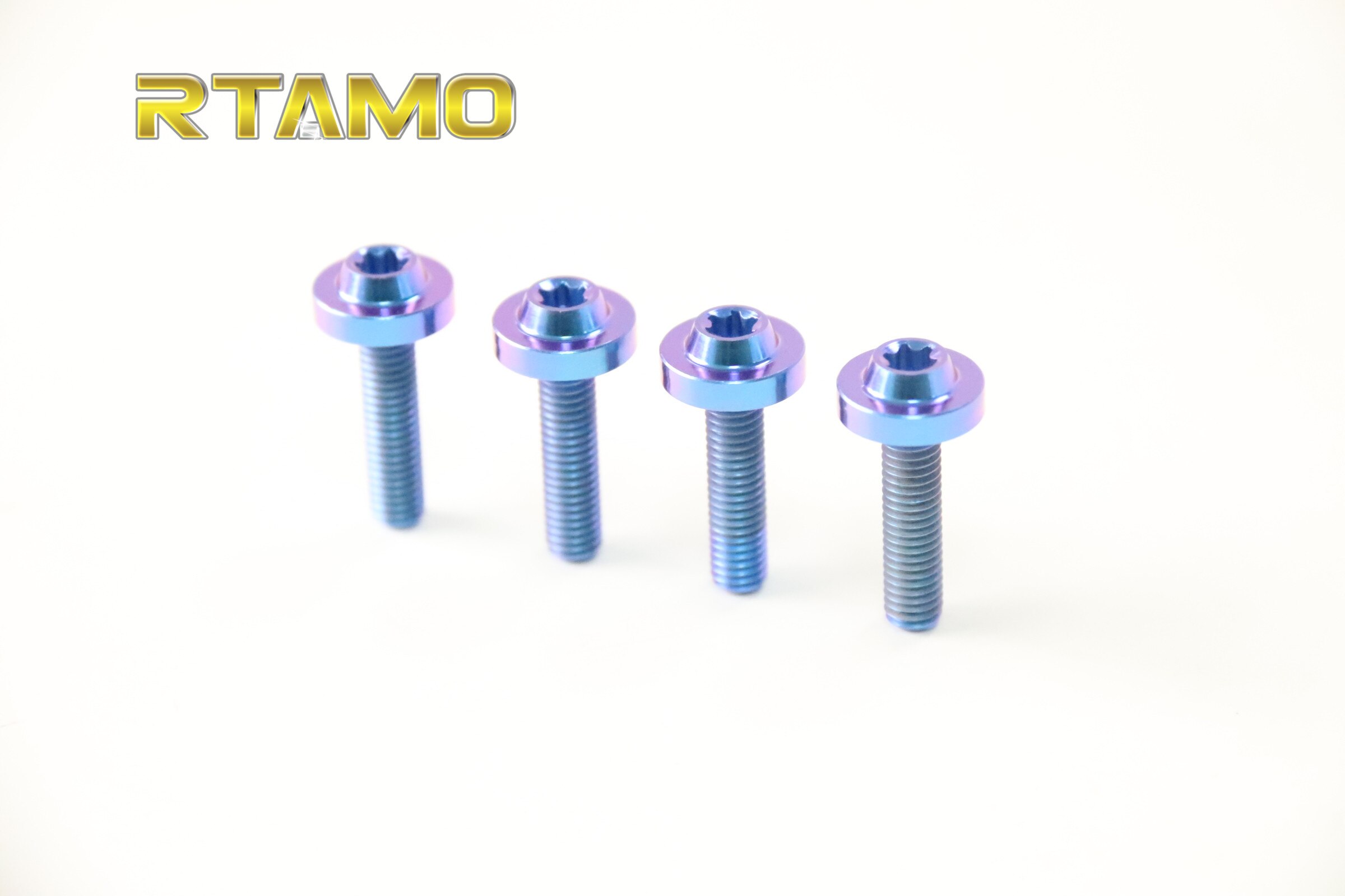 Titanium Disc Bolts M4X5/8/12/15mm Titanium Torx H... – Vicedeal
