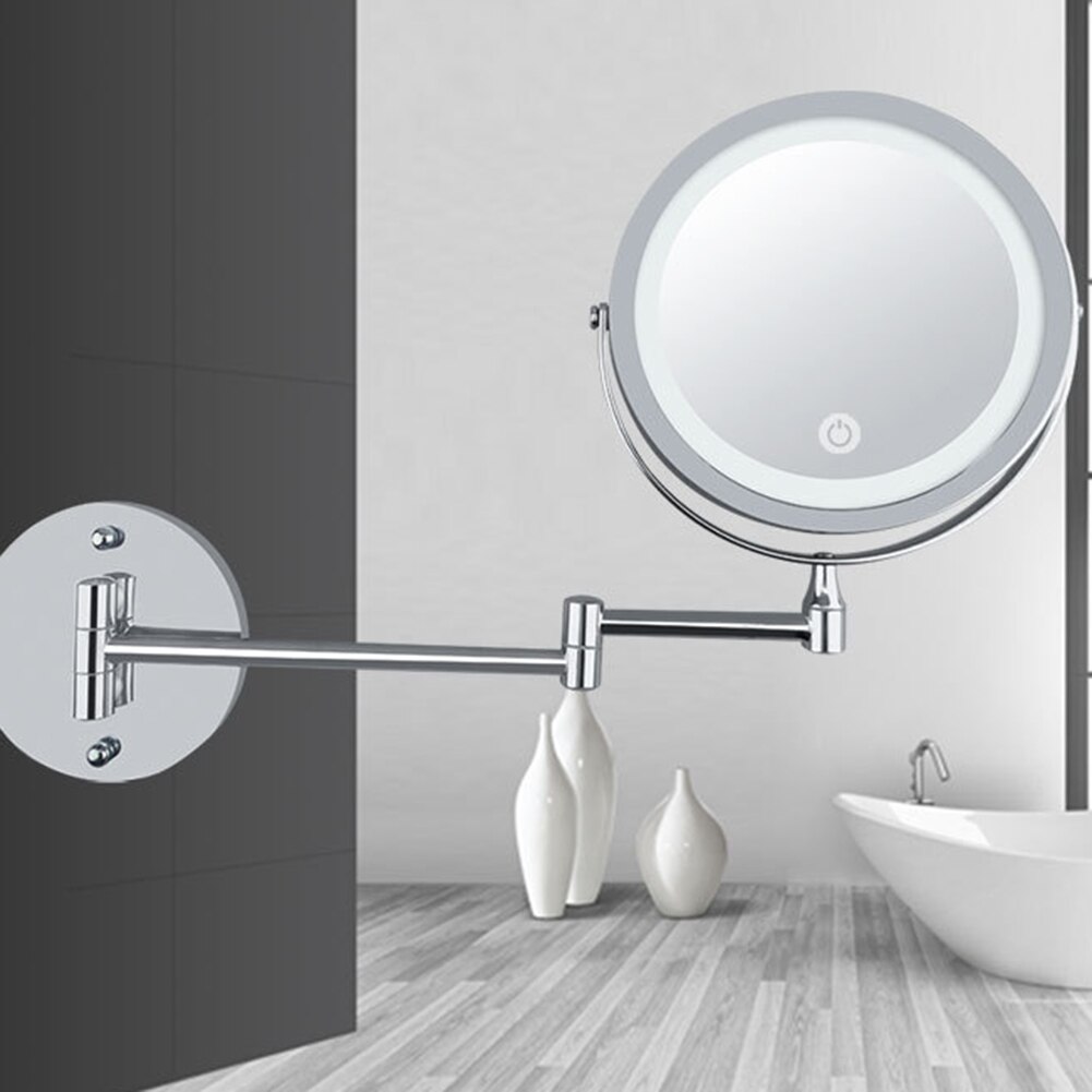 LED Double Sided Makeup Vanity Mirror Wall Mount 1... – Vicedeal