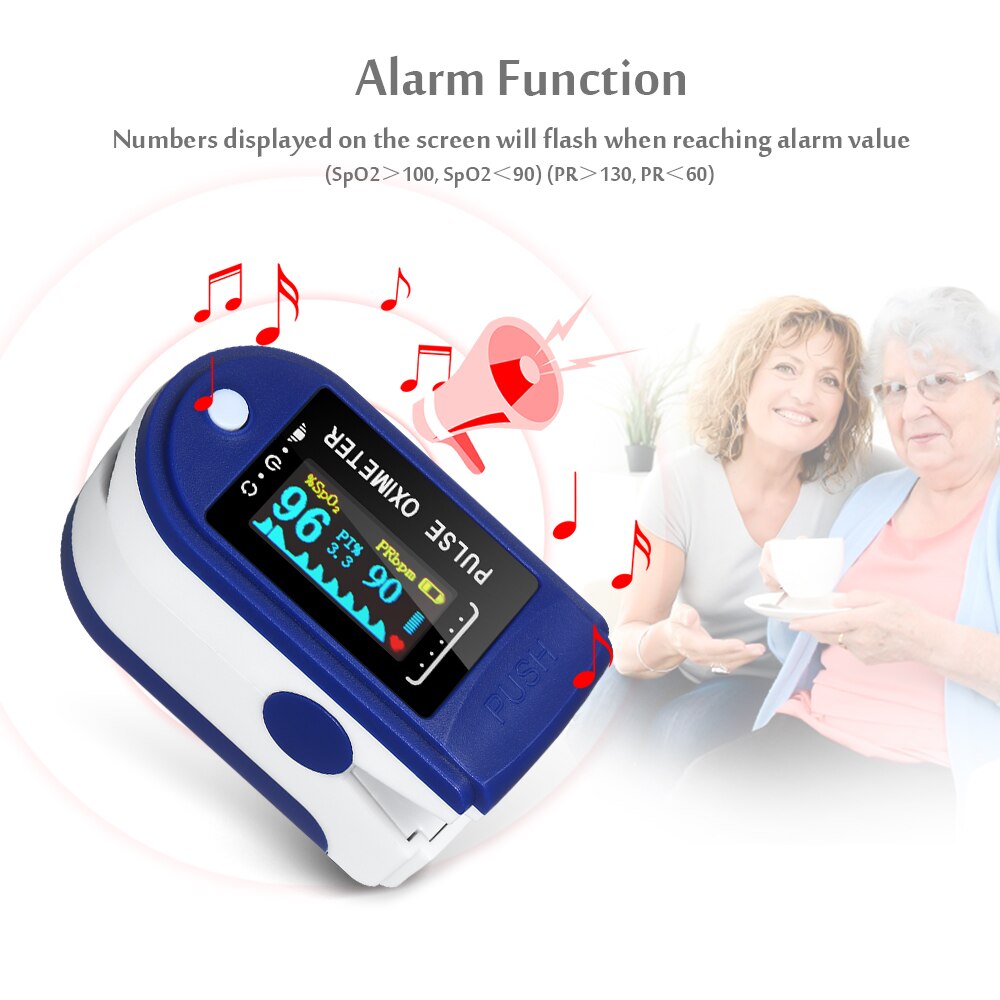 Digital Fingertip Pulse Oximeter + Infrared Thermo... – Grandado