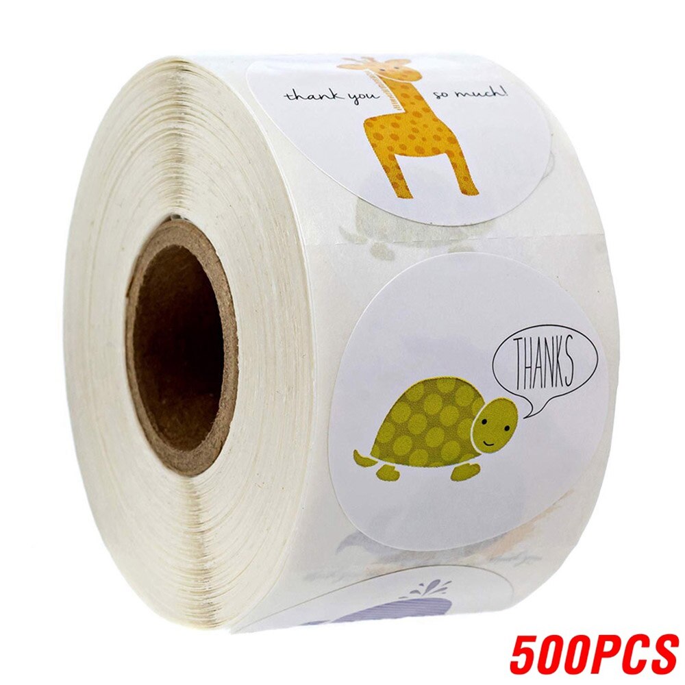 Round Animal Seal Labels Handmade Stickers 1 Inch ... – Vicedeal