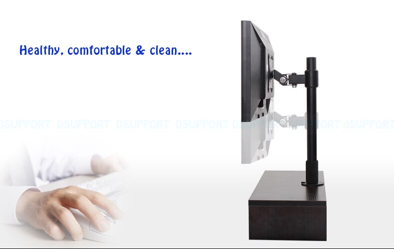 Desktop Monitor Holder with seat free lifting Full... – Grandado