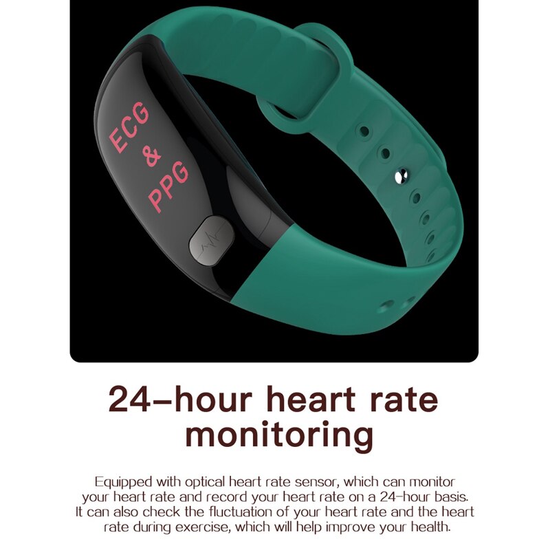 Smart Bracelet Waterproof Sport Wristbands Heart R... – Vicedeal
