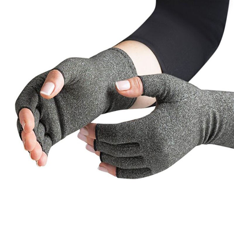 Therapy Arthritis Hand Compression Gloves Fingerle... – Grandado