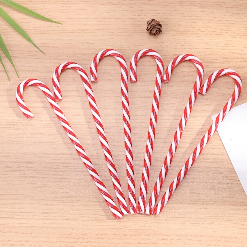 6PCS/Pack Christmas Cane Candy House Decoration Ch... – Vicedeal
