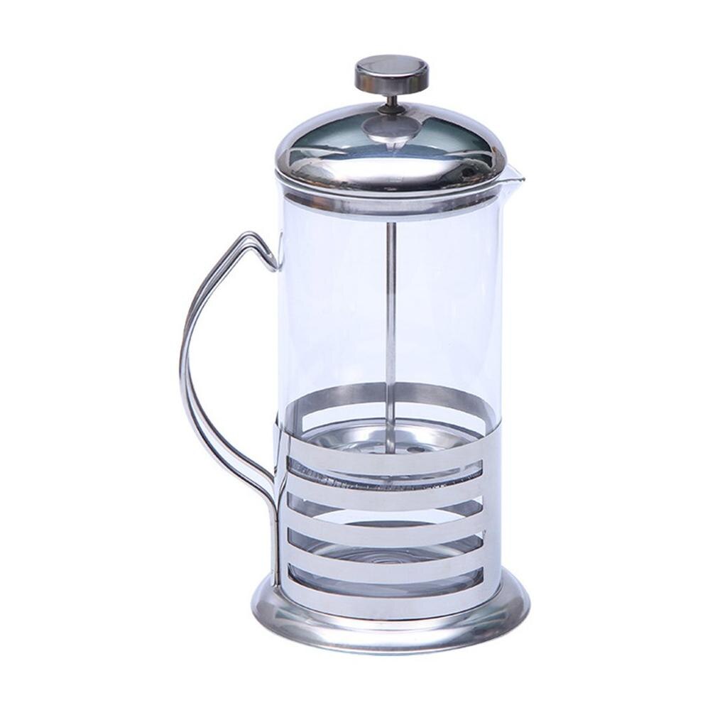Stainless Steel Coffee Pot French Press Teapot Por... – Grandado