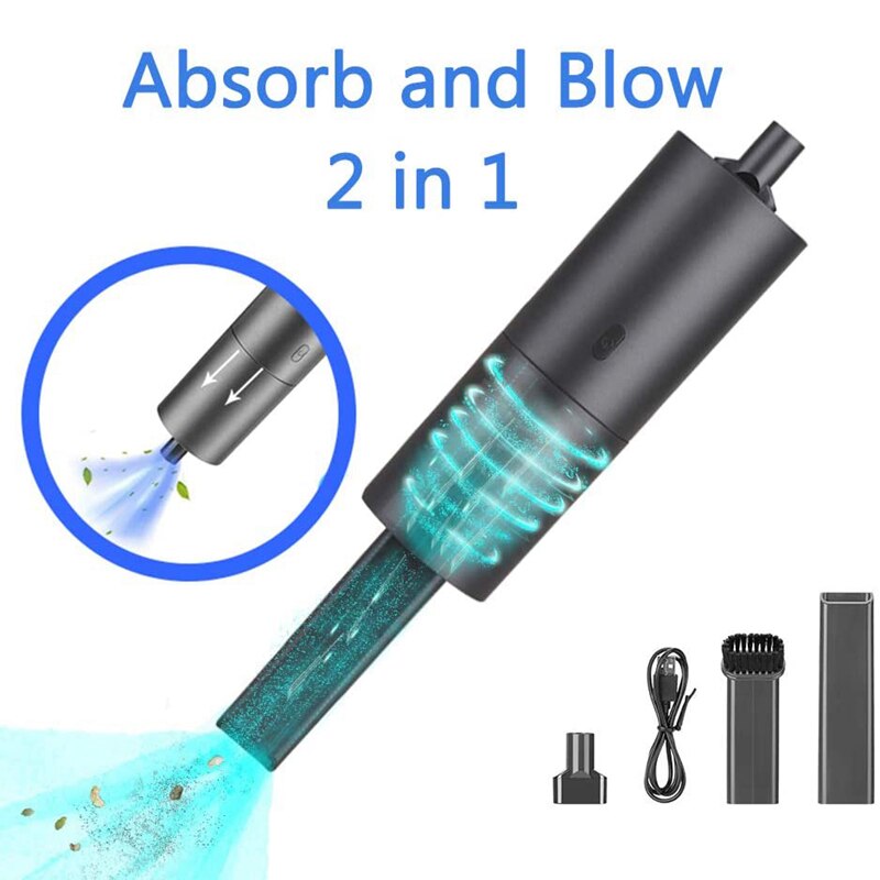 Cordless Vacuum/Blower Cleaner 2 in 1, Handheld Va... – Grandado