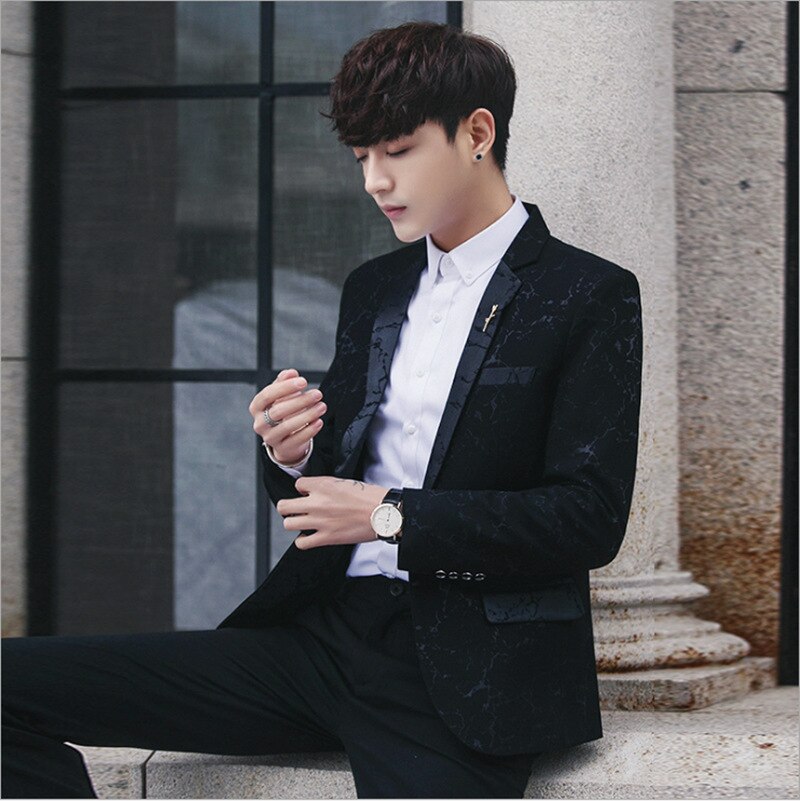 Mannen Casual Pak Mannen Koreaanse Stijl Mode Held... – Vicedeal
