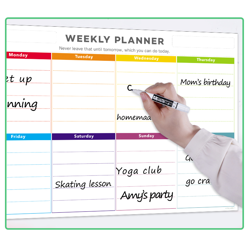 Magnetic Monthly Planner Smart Calendar Erase Boar... – Grandado