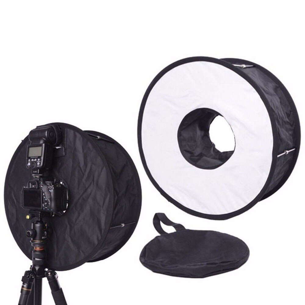 45cm 18" Easy-fold Ring Speedlite Flash Softbox Di... – Grandado